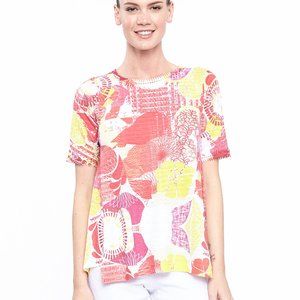 Atelier 5 | Tops | Aline Top In Carnival Of Colors Print | Poshmark